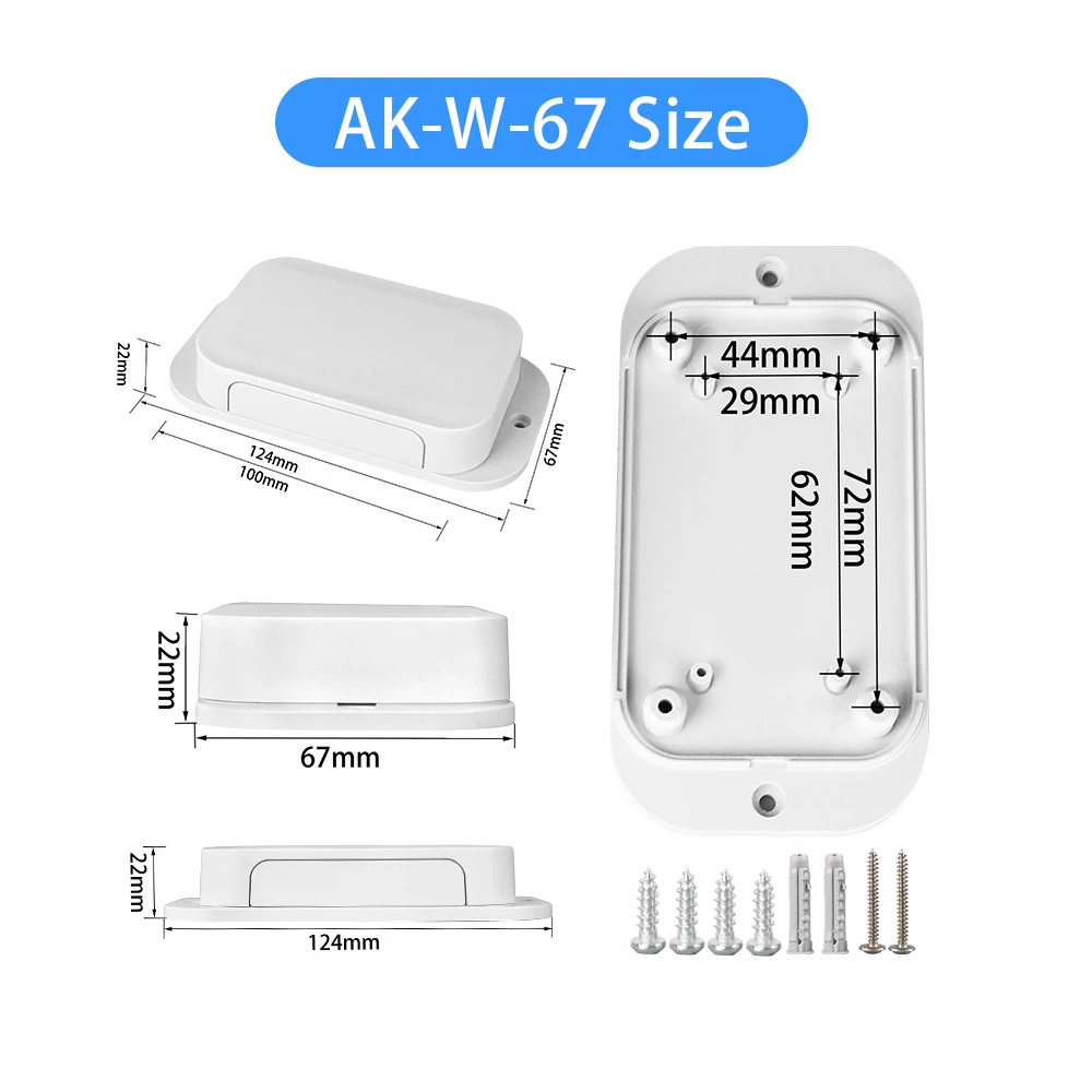 SZOMK AK-W Series - Durable, Customizable Sensor Enclosures