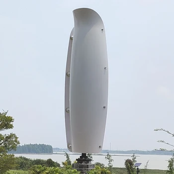 Low Noise Wind Turbine5kw Tulip Windmill Ac Output 48v With Ce ...