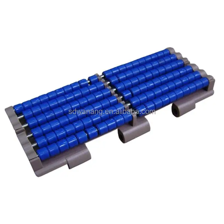 Side Flexing Plastic Roller Chain Conveyor Chain For Food Beverage ...