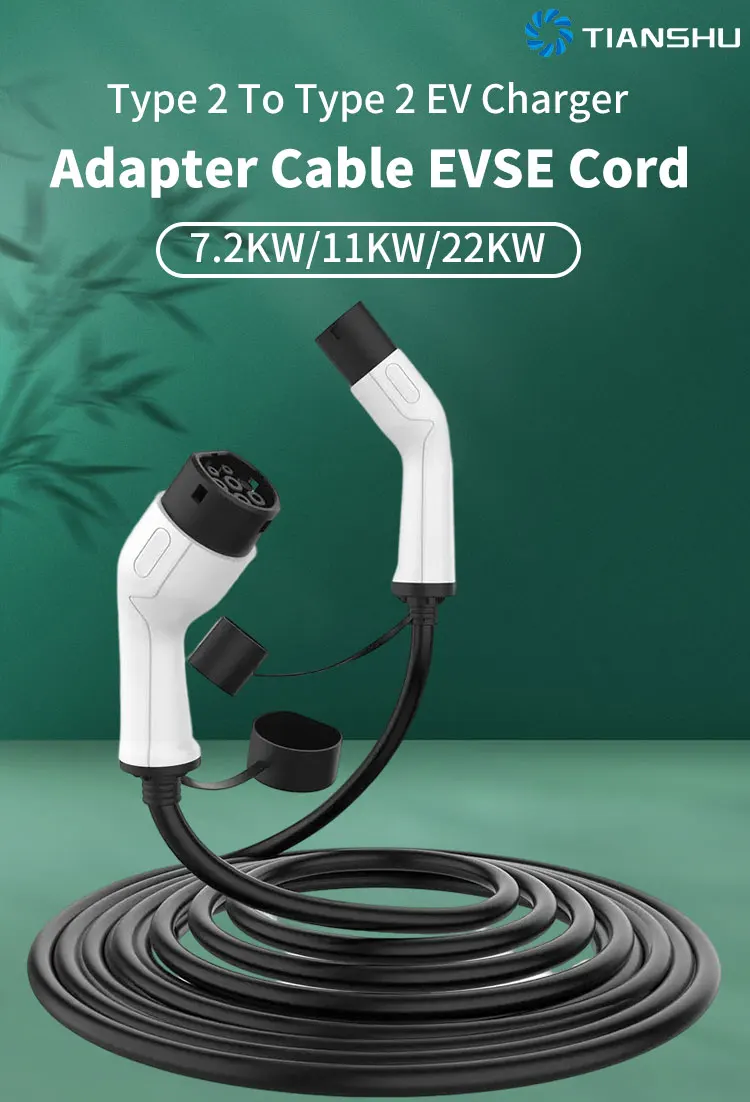 Tianshu Ev Charging Plug Iec 62196-2 Type 2 32a 3-phase Ev Portable ...