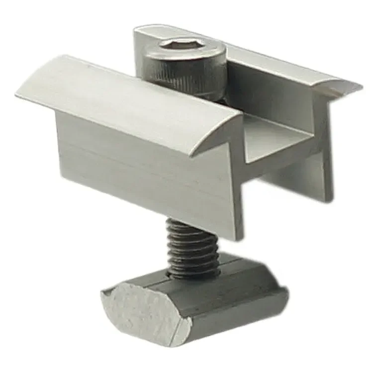 Solar Clamp Solar Panel Mid Clamp Aluminum Pv Components Solar Panel ...