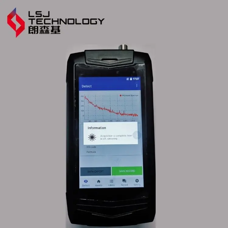 Lsj-cv 5v/2a Raman Spectrum Meter Spectroscopy Horiba 785nm Handheld ...