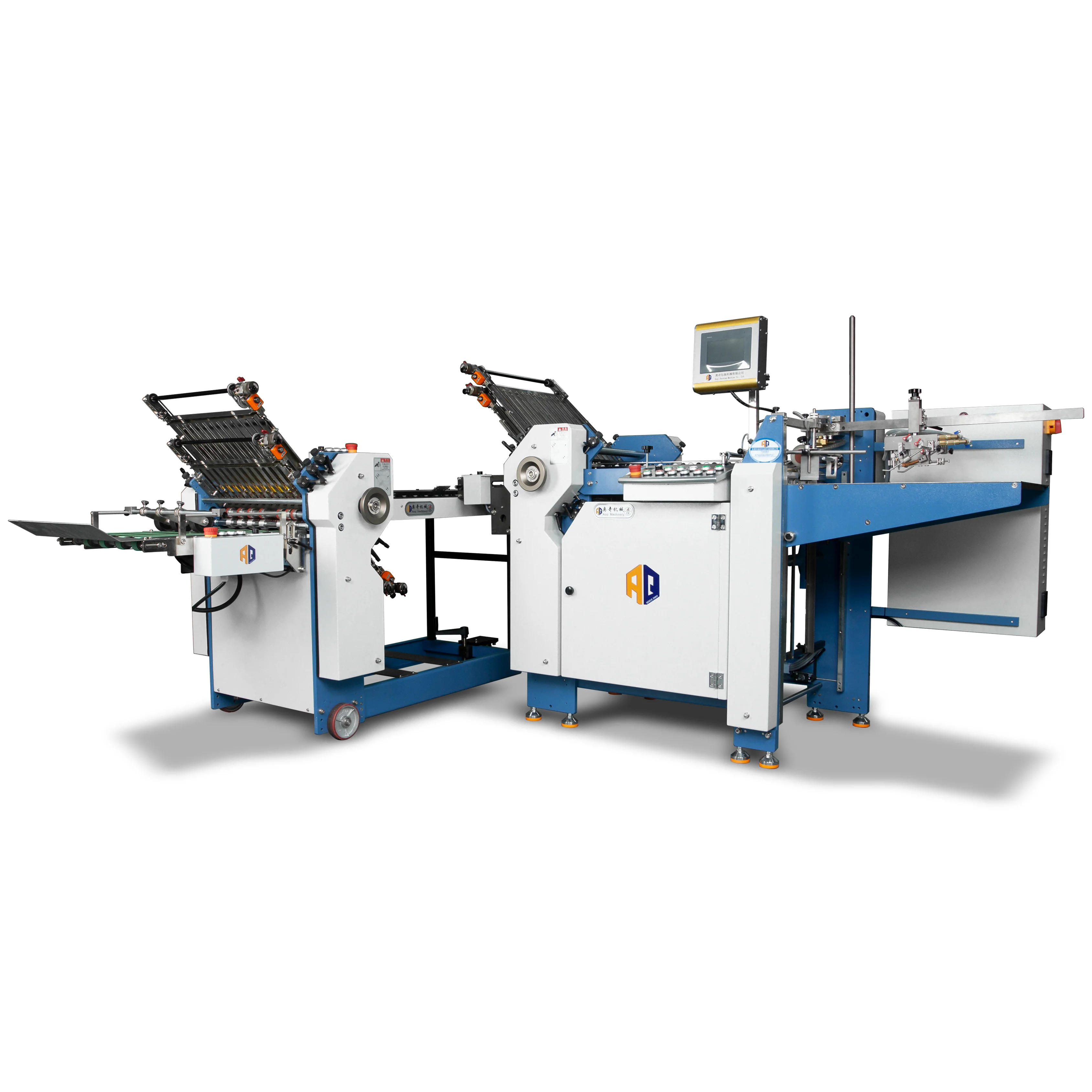 Book Binding And A3 A4 Paper Folding Machine Z-folding Paper Machine ...