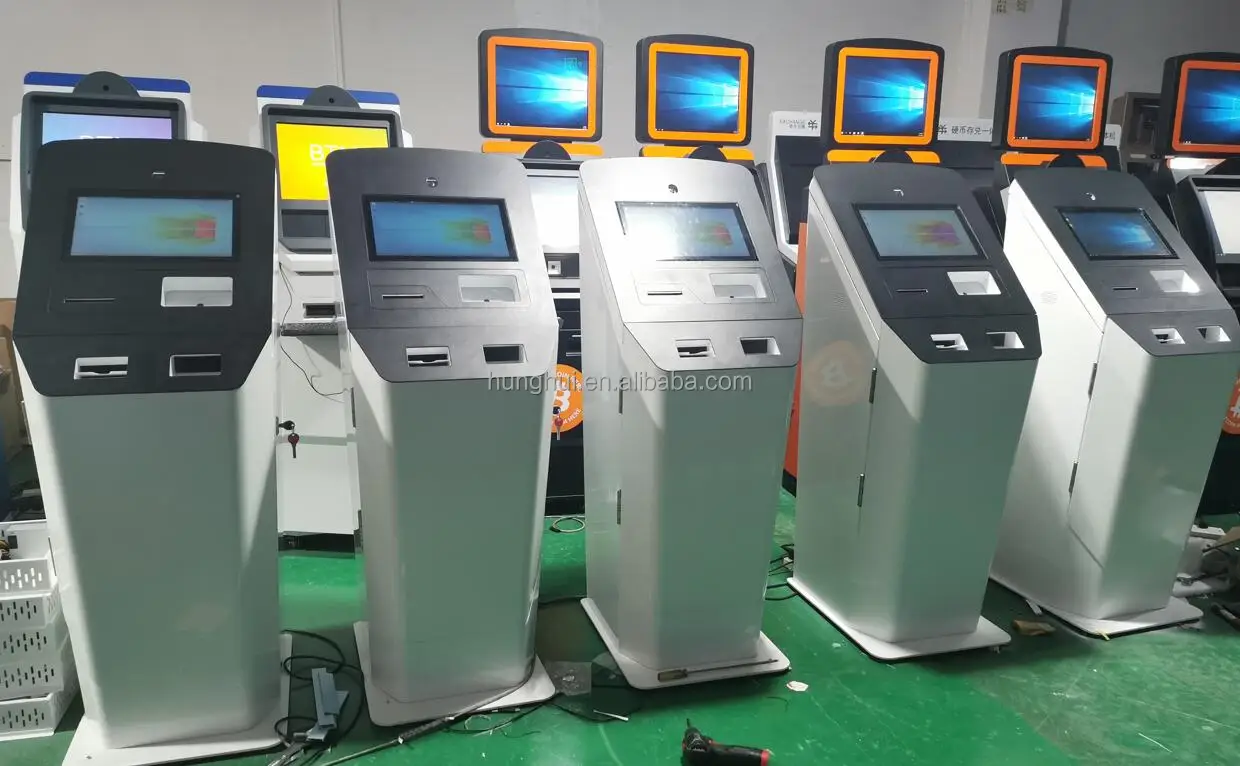 Cash Payment Kiosk - Self Service ATM with Touch Screen