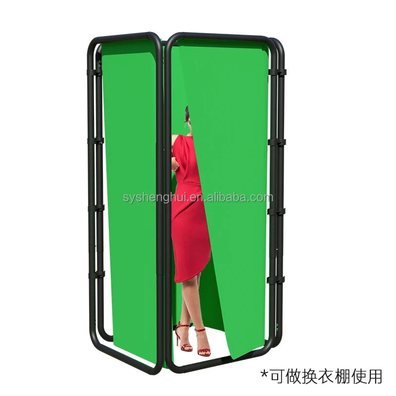 Portable Large Chromakey Green Screen Backdrop for Photography