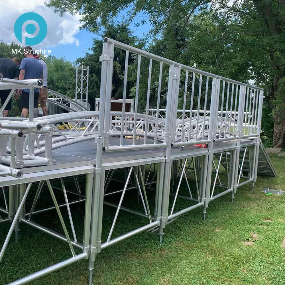 Luxury Aluminium Stage Podium for Events and Weddings