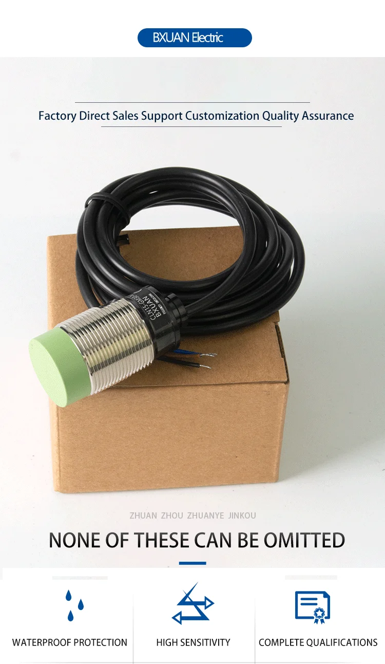 Bxuan M30 Proximity Sensor Capacitive Detection Distance 15mm Ac Two ...