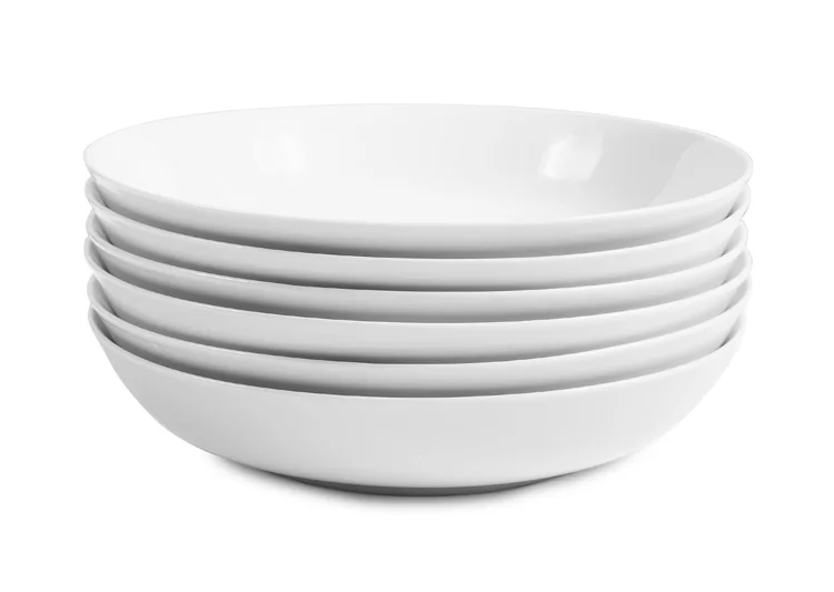 Piring Keramik Terracotta Plate Shiny Earthenware Plate for Pasta, 8" 9 ...