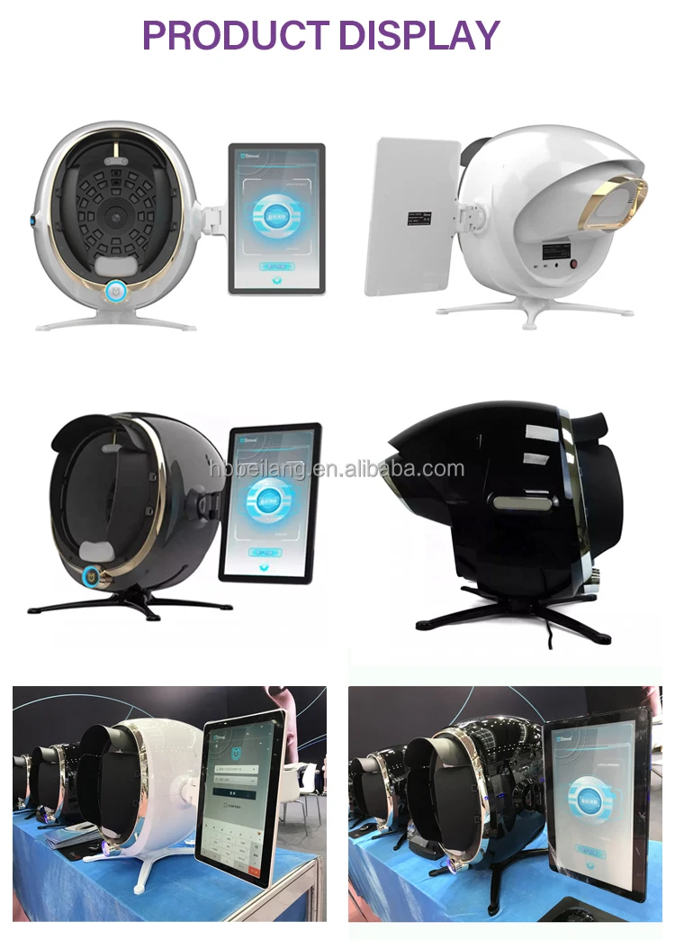 Portable 3d Ai Face Skin Diagnostics Analyzer Facial Tester Scanner ...