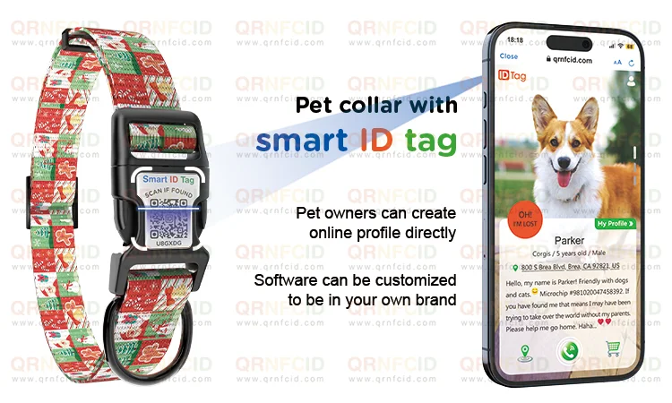 Bohemia Pattern Style QR Code Smart ID High Quality Durable ...
