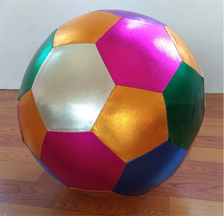 Giant Fabric Cloth Kids Colorful Soft Soccer Ball with Net