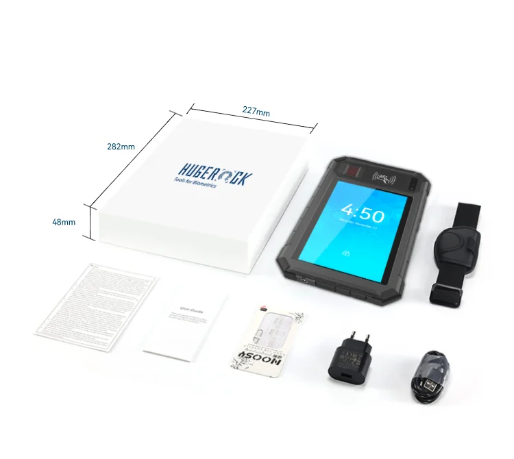 8+128gb 8 Inch Rugged Biometric Tablet Android Pc Hugerock B81 E20 ...