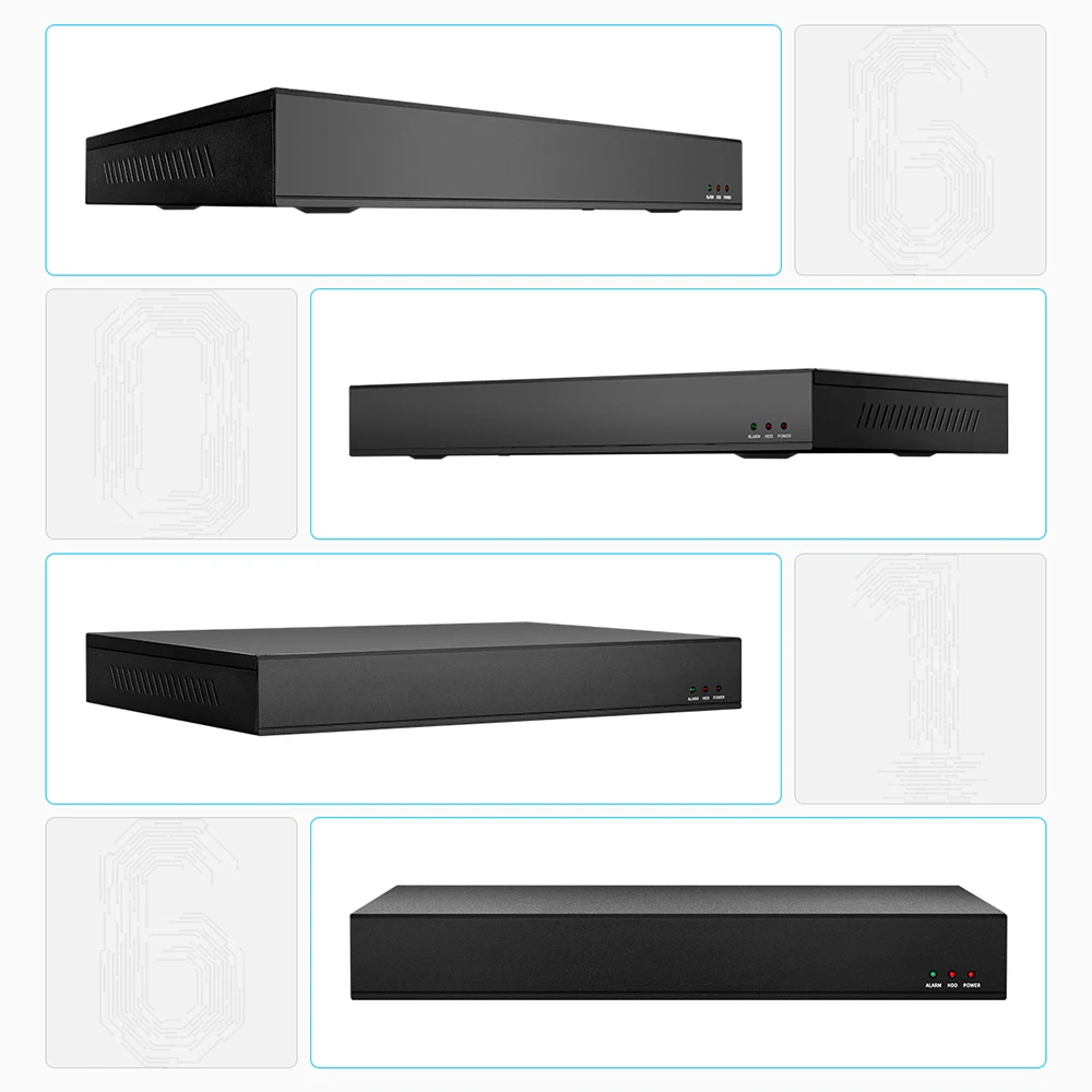 4k Human Face Detection 16 Channel Cctv Poe Nvr Security System Xmeye ...