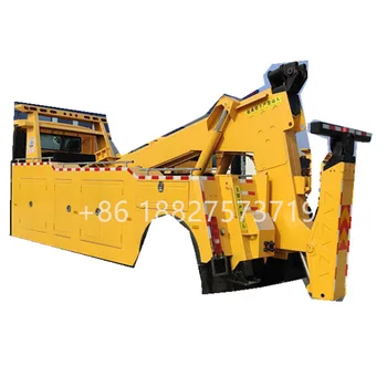 Large Capacity Heavy Duty Wrecker Rollback Flatbed Wrecker 20 Tons ...