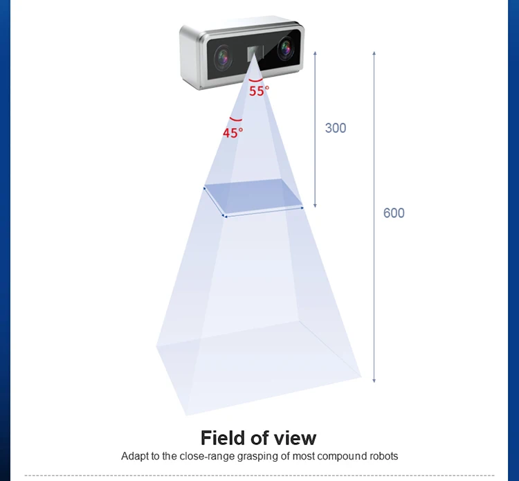 Innocorner Vision System with 3D Camera for Industrial Grabbing