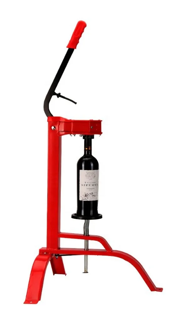 Hand Operated Small Champagne Bottle Wine Corker Machine - Buy Wine ...