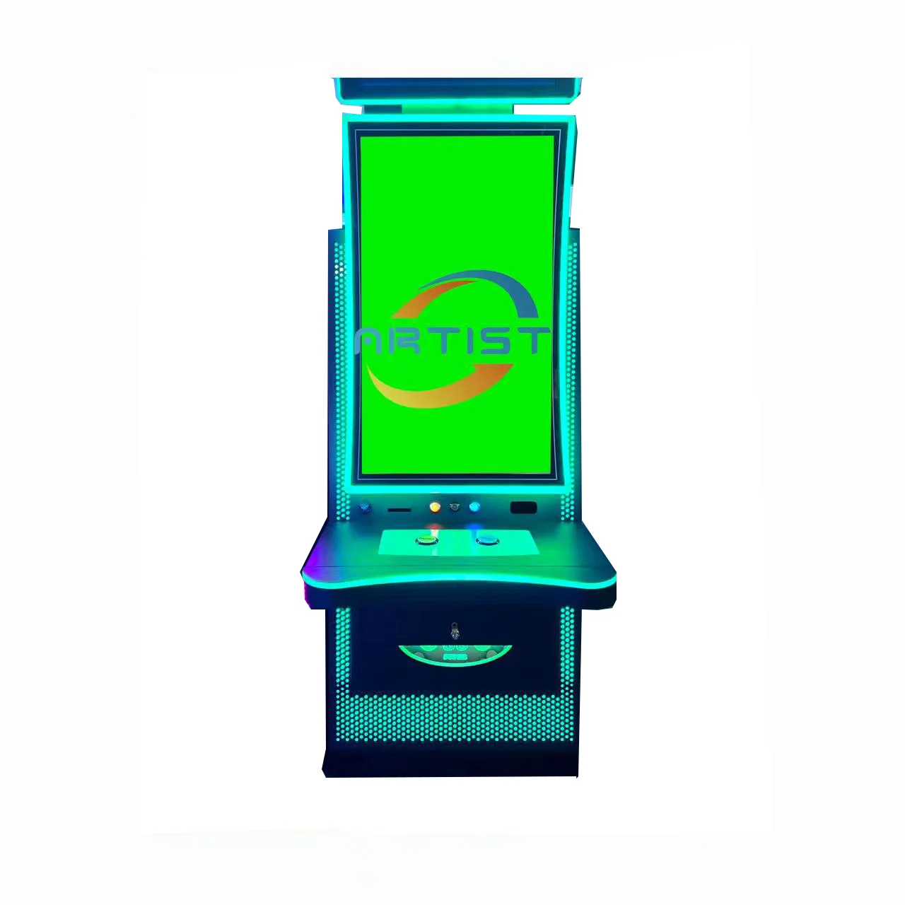 Metal Skill Game Cabinet 43 Inch Touch Screen Ba And Speaker Table ...
