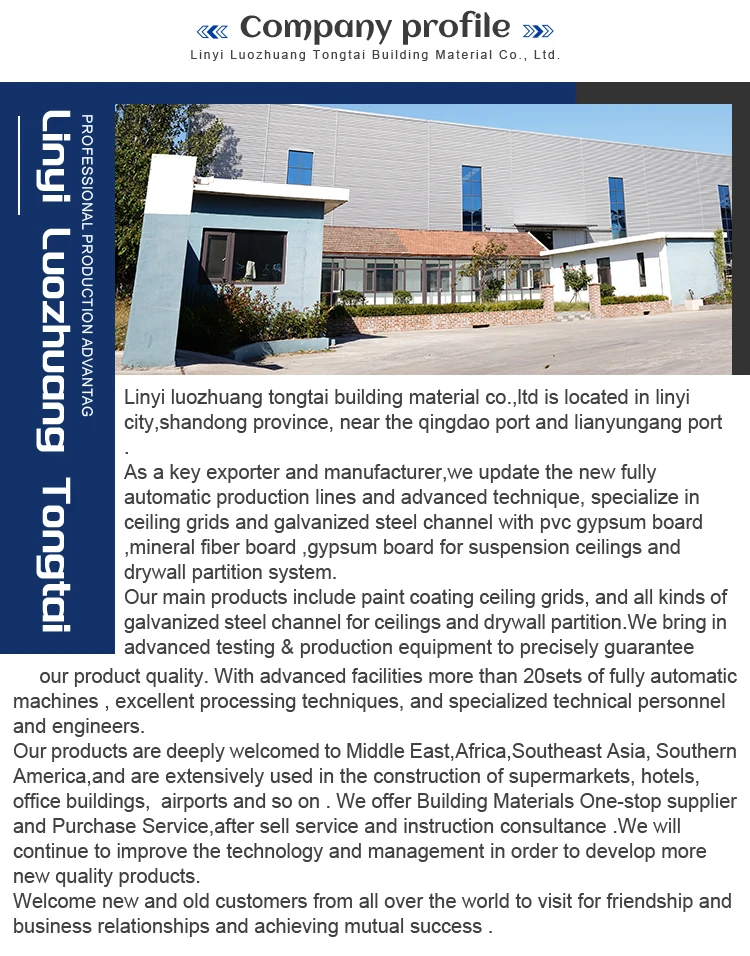 Suspended False Ceiling Channels Cd Ud Steel Ceiling Profiles Metal ...