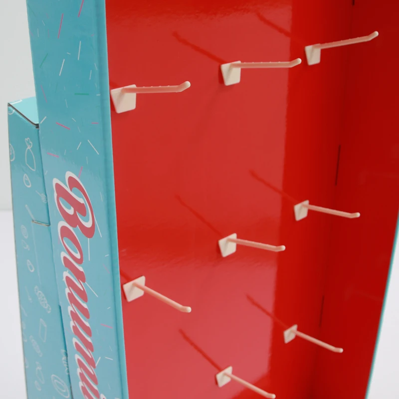 Custom Food Snack Candy Carton Corrugated Cardboard Rack Paper Display ...