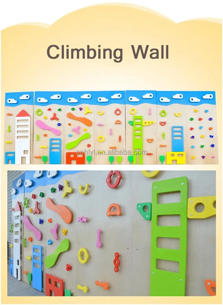 Original Factory Made Rock Climbing Wall for Playgrounds