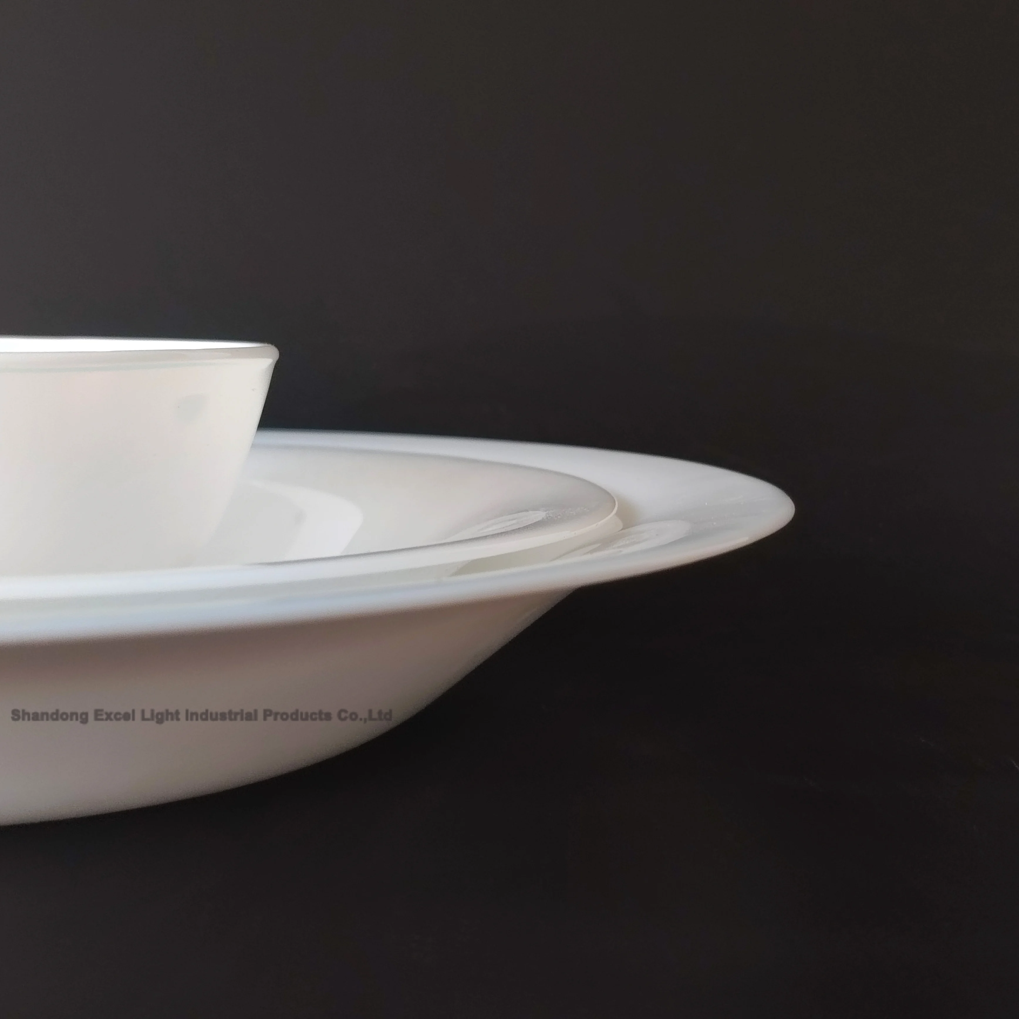 Classic White Restaurant Deep Dishes Plate Dinnerware Plate Set Of 2 ...