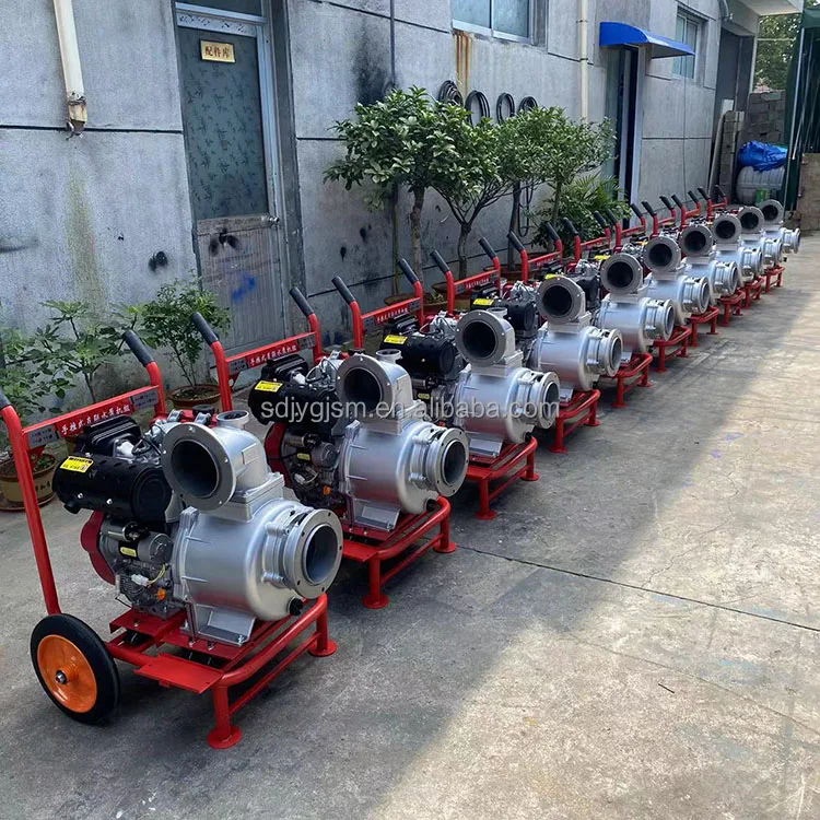 6 Inch Diesel Water Pump - 150 Cubic Meter Irrigation Solution