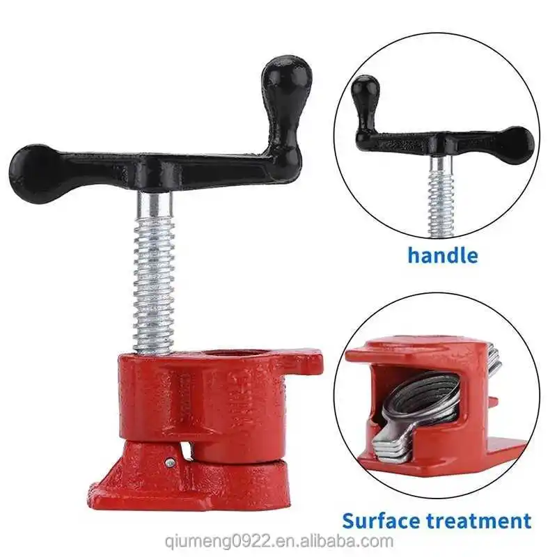 Clamps Vertical/horizontal Type Hand Tool 1/2 Heavy Pipe Clamp Anti ...