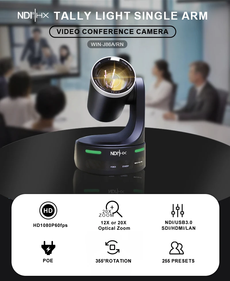 Oem 12x 20x Zoom Video Conference System Equipment Live Streaming ...