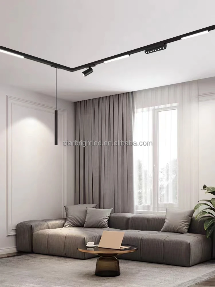 Hot Sale Mini Tracklight LED Magnetic Track Spotlight 48V