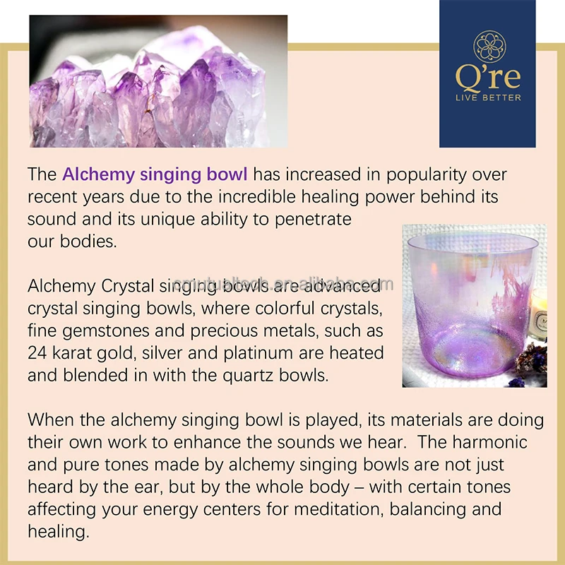 Q're Powerful Quantum Therapy Sound Healing Instruments Alchemy clear ...