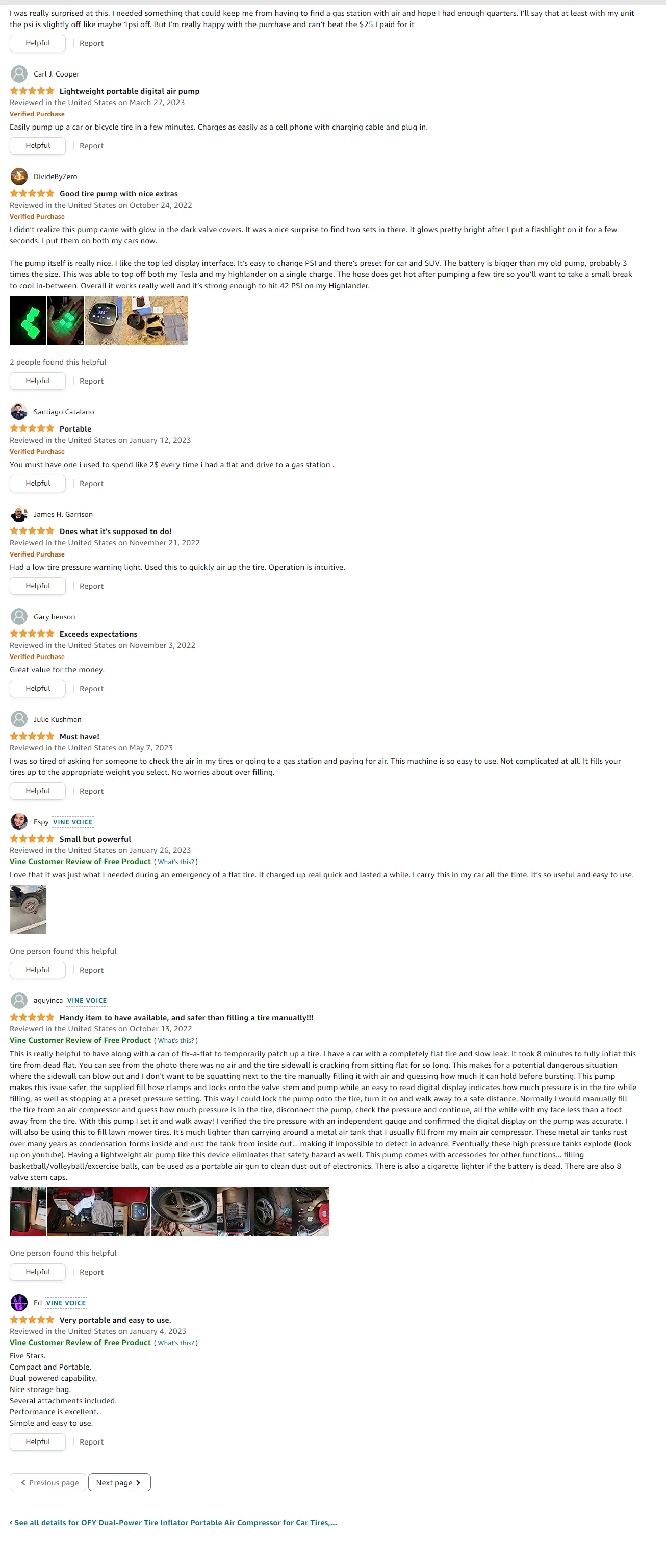 2025Air Compressor High Pressure Tire Inflators Portable Air Pump for Car Tyre Compressors ...