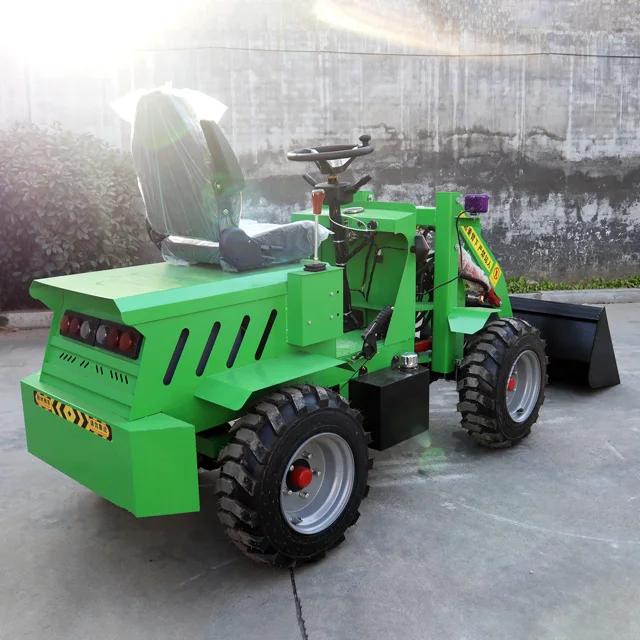 China Electric Mini Loader - 0.3CBM Front Loader, 600KG Rated Load ...