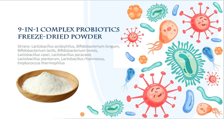 AMULYN 9-in-1 Compound Probiotics Powder - 10-100 Billion Cfu/g