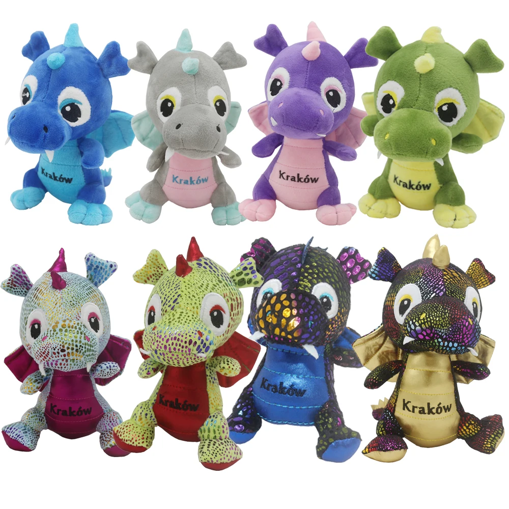 Lovely Pink Animal Dinosaur King Stuffed Toys for Toddlers