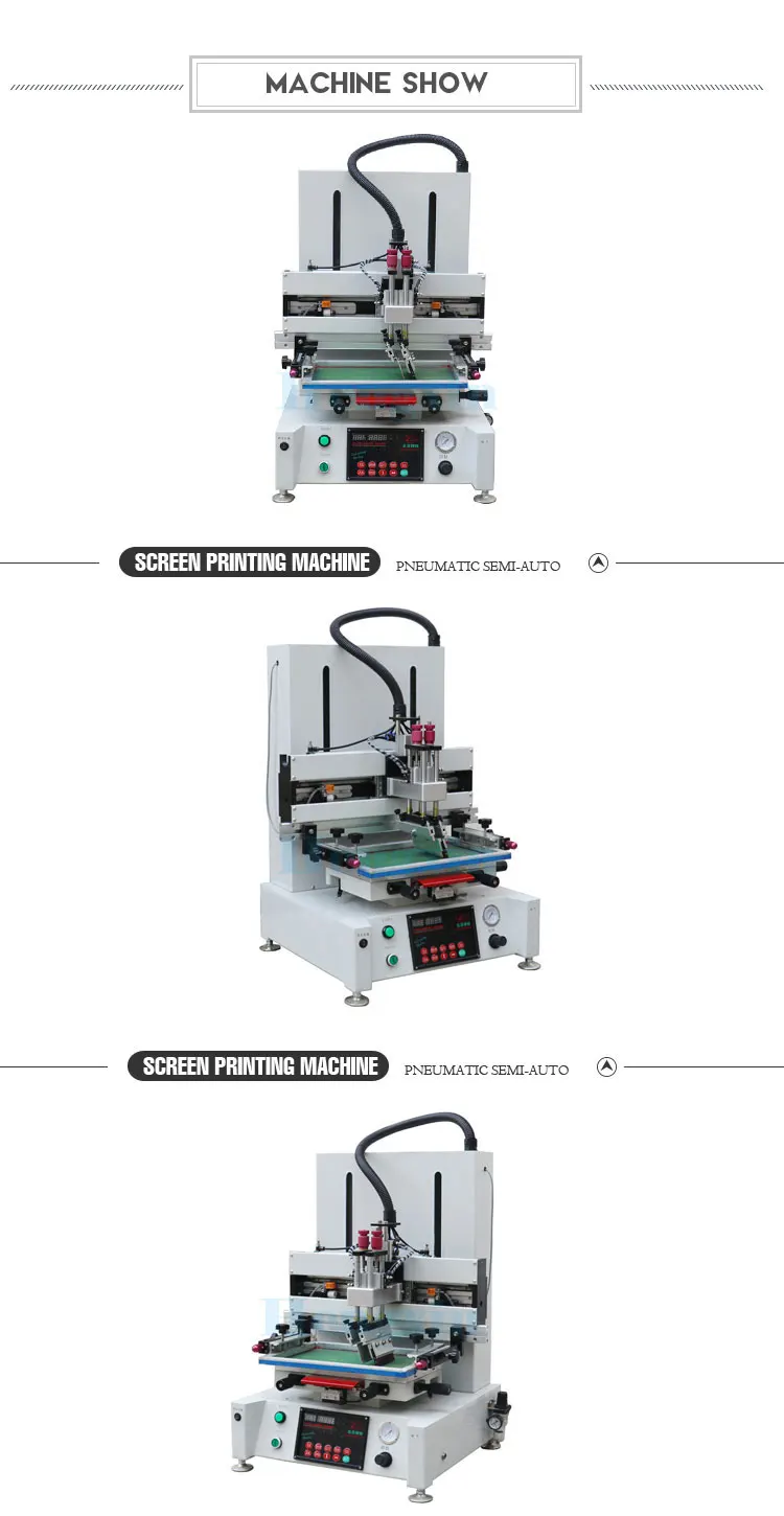 Semi-automatic Flat Screen Printing Machine for Logo Printing| Alibaba.com