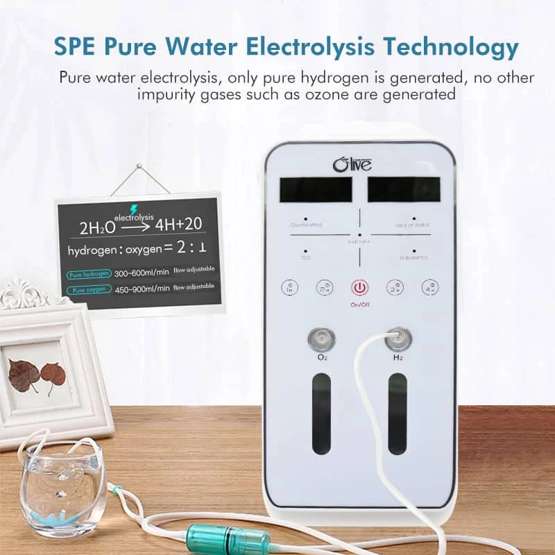 PEM Oxy-Hydrogen Machine - Pure HHO Inhalation Device