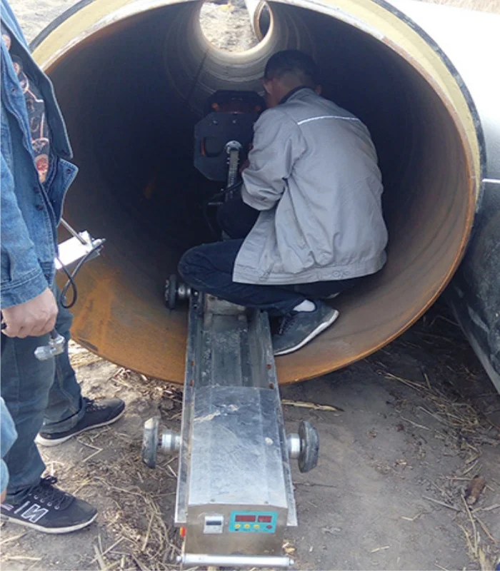 Portable Pipe Crawler - Industrial X-Ray NDT Radiographic Testing