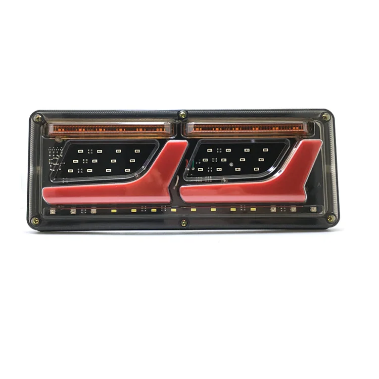 Truck LED Tail Lamp High Bright 24V Truck Taillights Steering Brake ...