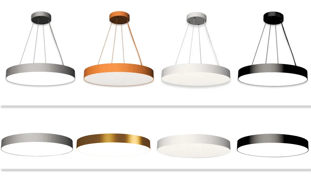 Customization Project Round Shape Office Lighting Led Chandeliers ...