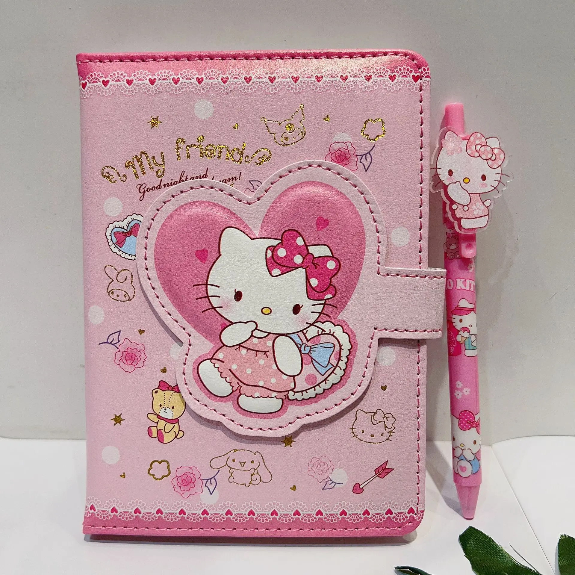 Melody Kuromi Cinnamoroll Notepad Agenda Planner Notebook Stationery ...