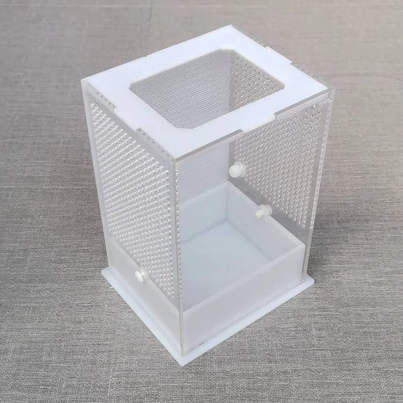 Transparent Mantis Acrylic Reptile Feeding Box - Insect Cage