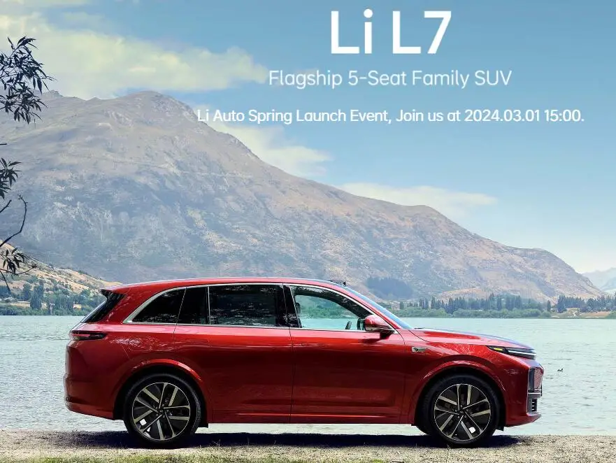 2024 Li Auto L7 L8 L9 Electric Car Large Lixiang China New Energy Vehicles Suv 520km - Buy ...