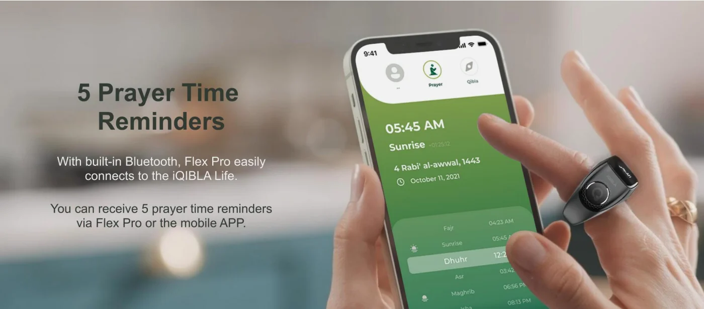 Muslim Smart Ring 2024 Muslim Tasbeeh Tally Counter Electronic Tasbih ...