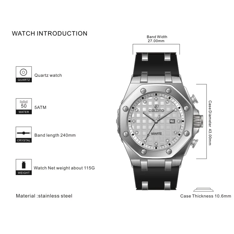 Shop Our Factory Made Wholesales Stainless Steel Watches