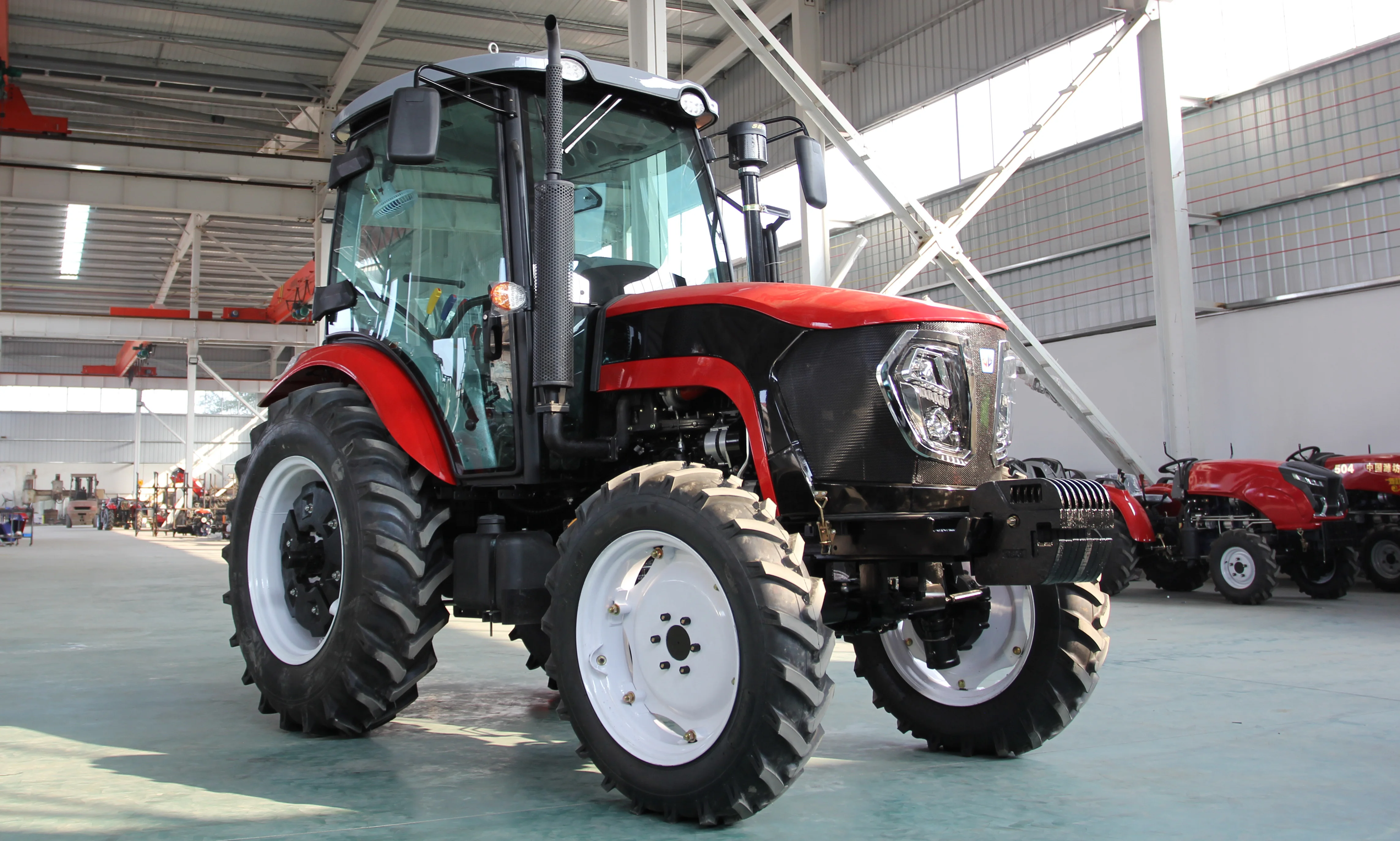 120HP Massey Ferguson Uses Four Wheel Tractor Second Hand Used Farm ...