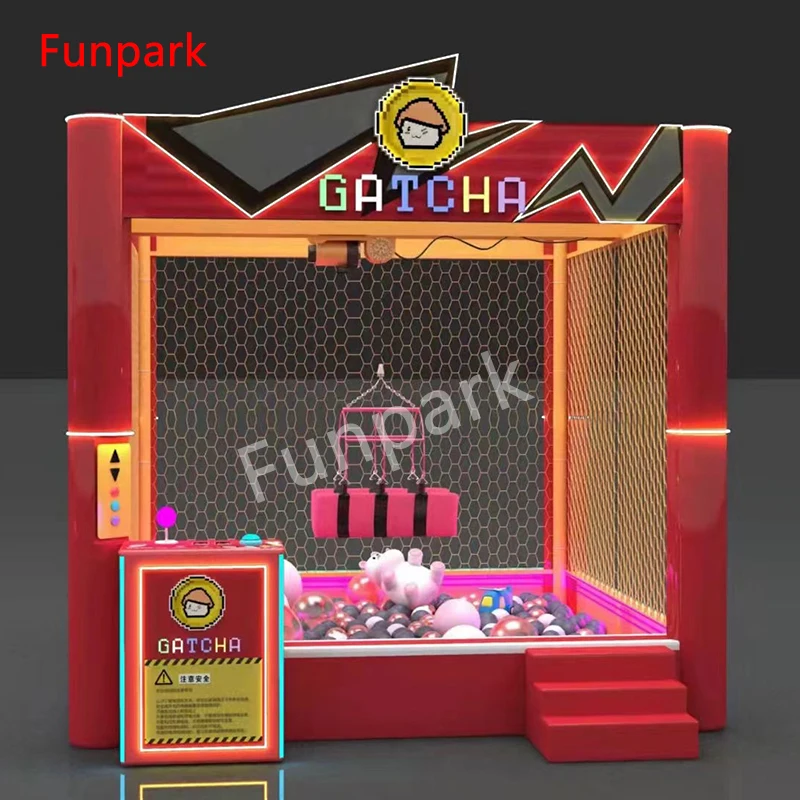 Shopping Mall Large Claw Machine Real Human Claw People Catch Doll ...