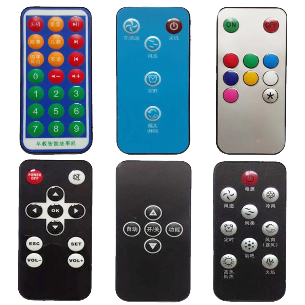 Customizable Universal LED Remote Control for Mini Slim Air Conditioner ...