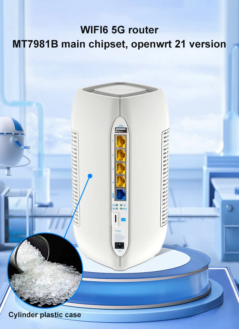 ZBT Z8106AX - 5G Indoor CPE Gigabit Dual Band Wifi6 AX3000