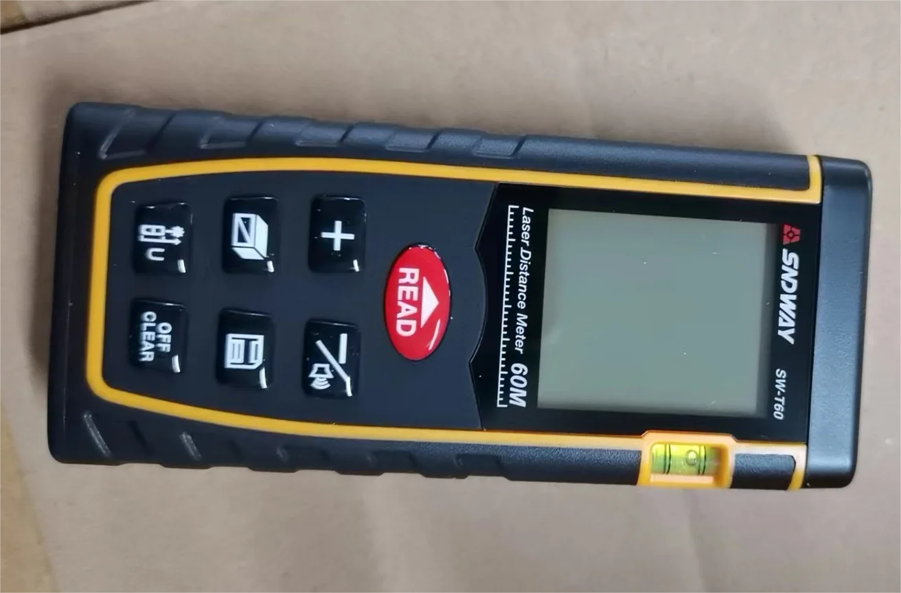 SW-T60 SNDWAY Digital Laser Distance Meter Mini Digital Meter Laser ...