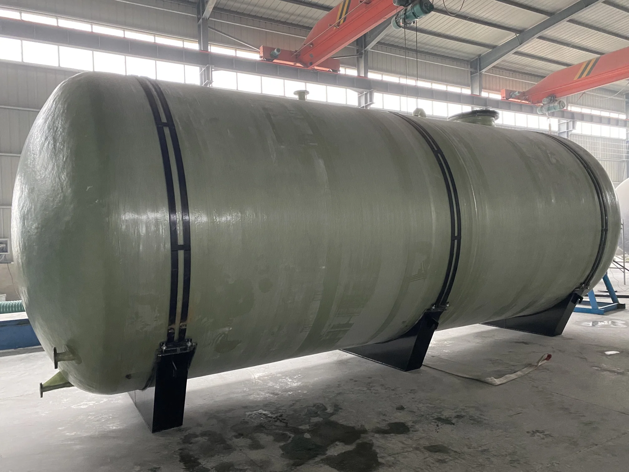 FRP/GRP Industrial Storage Tanks Custom-Built Corrosion Resistant ...